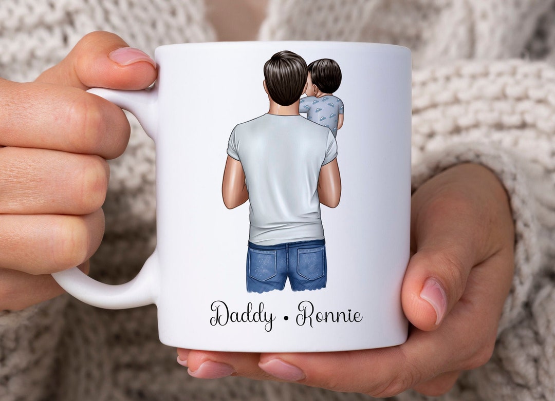 Custom Dad Mug - Father's Day Mug - Father's Day Gift - Gift for Daddy ...