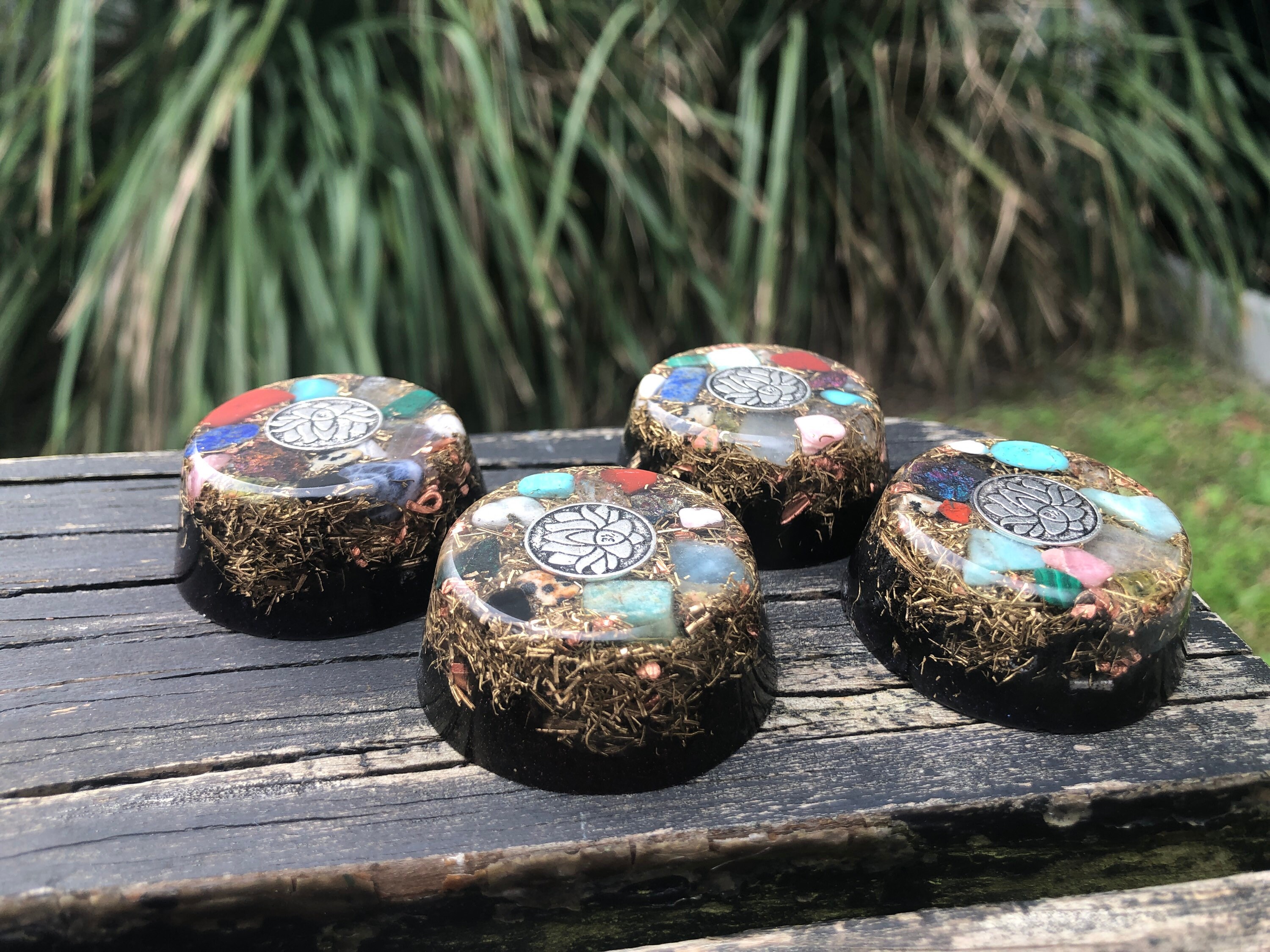 Orgone Tower Busters with crystals with Owl | Etsy