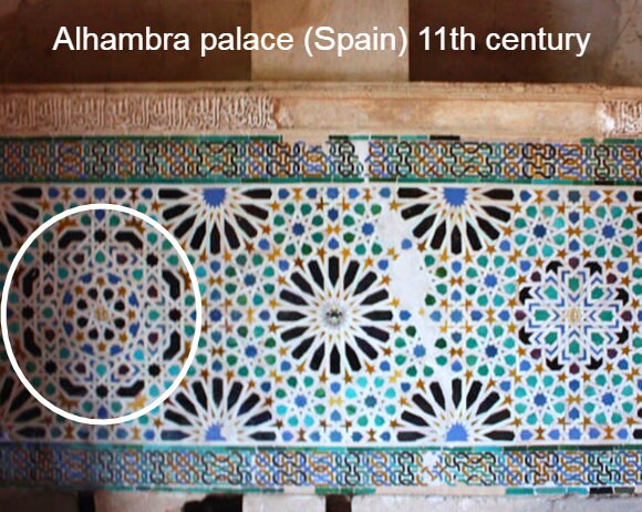 Set de 4 láminas azules DESCARGABLE. Arte de la Alhambra - Etsy México