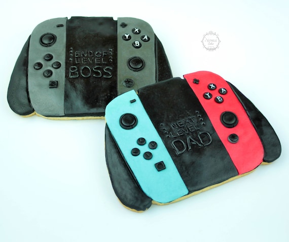 Game Controller Biscuit Gift Box Personalised Nintendo - Etsy UK