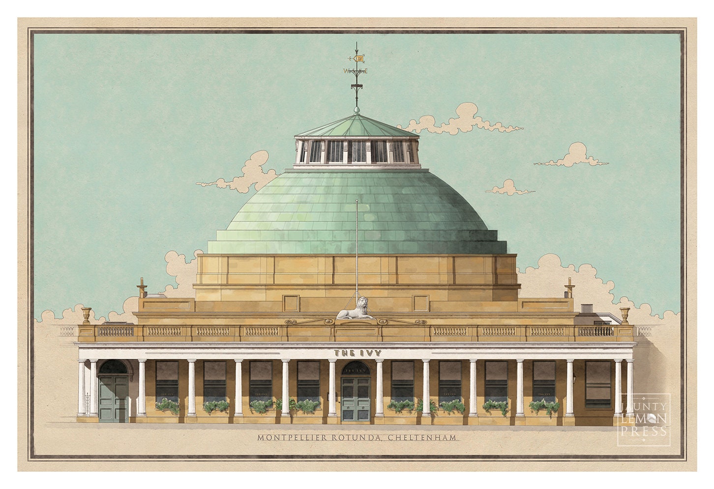 Montpellier Rotunda Cheltenham | Etsy