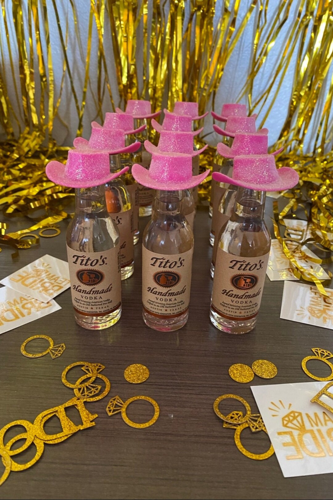 Mini Cowboy Hat Bottle Toppers - Etsy