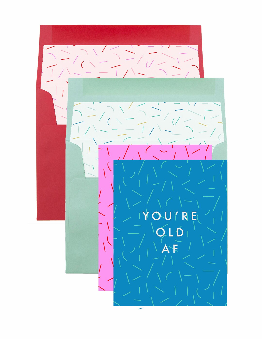 You're Old AF Birthday Card - Etsy