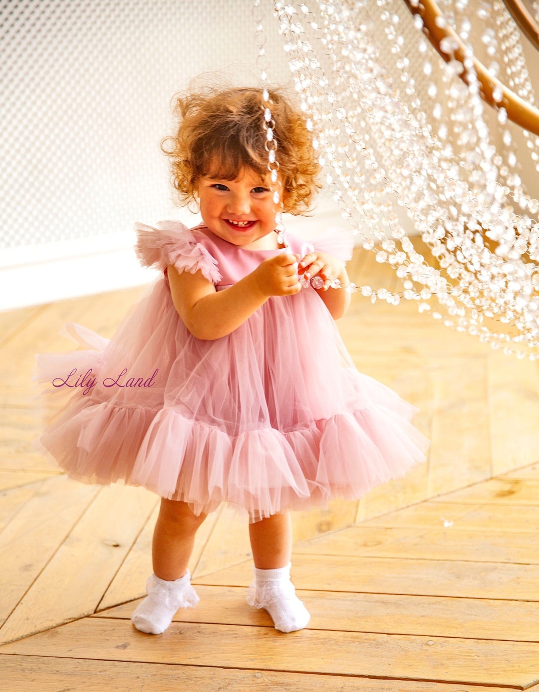 1st Birthday Photoshoot Girl Outfit, Tutu Birthday Baby Girl Dress ...