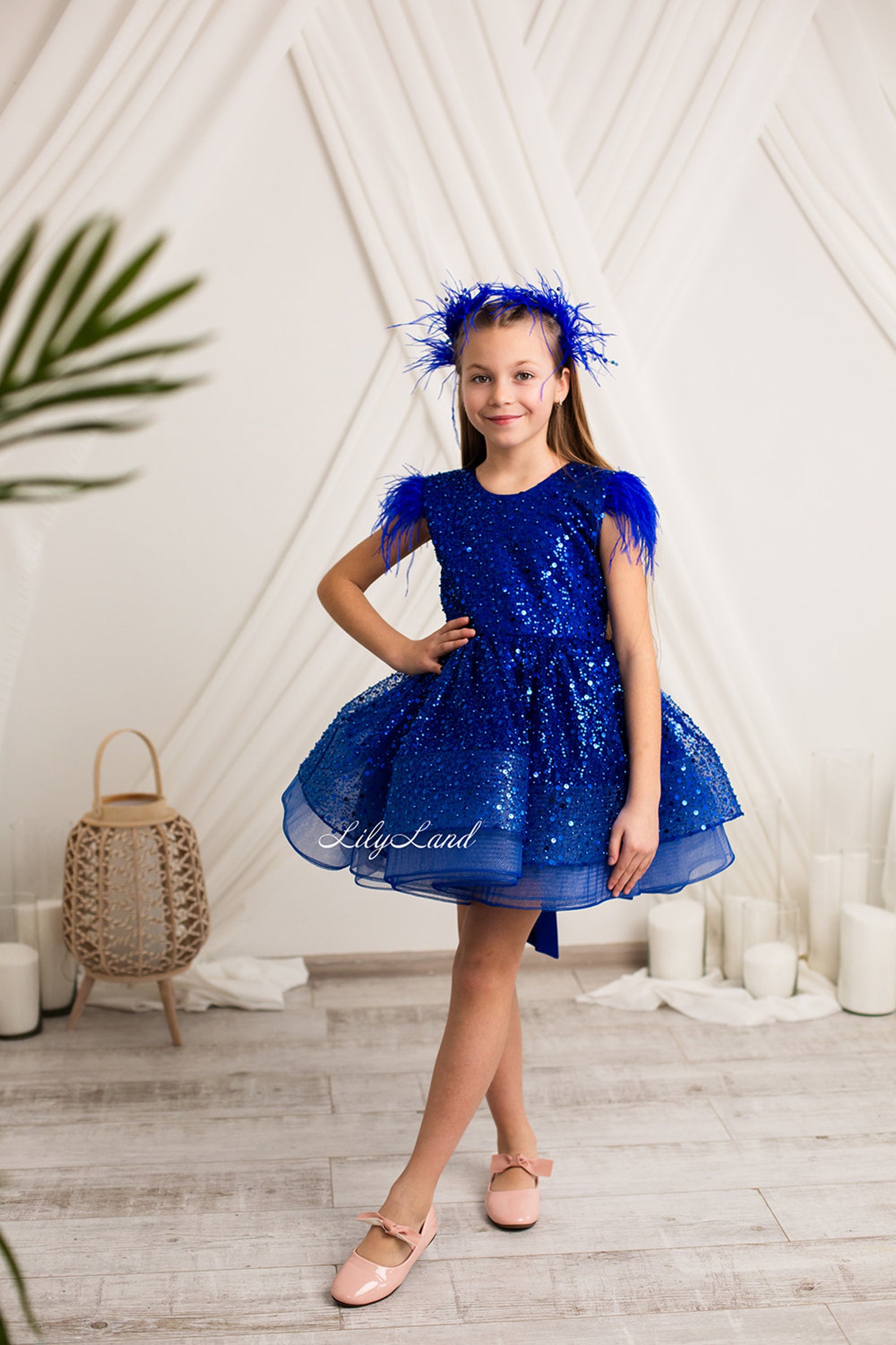 Beige Sparkling Special Occasion Dress, Flower Girl & Prom Gown, Tutu ...