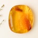 Large White Amber Stone, Memorabilia Amber Stone, Souvenir Genuine ...