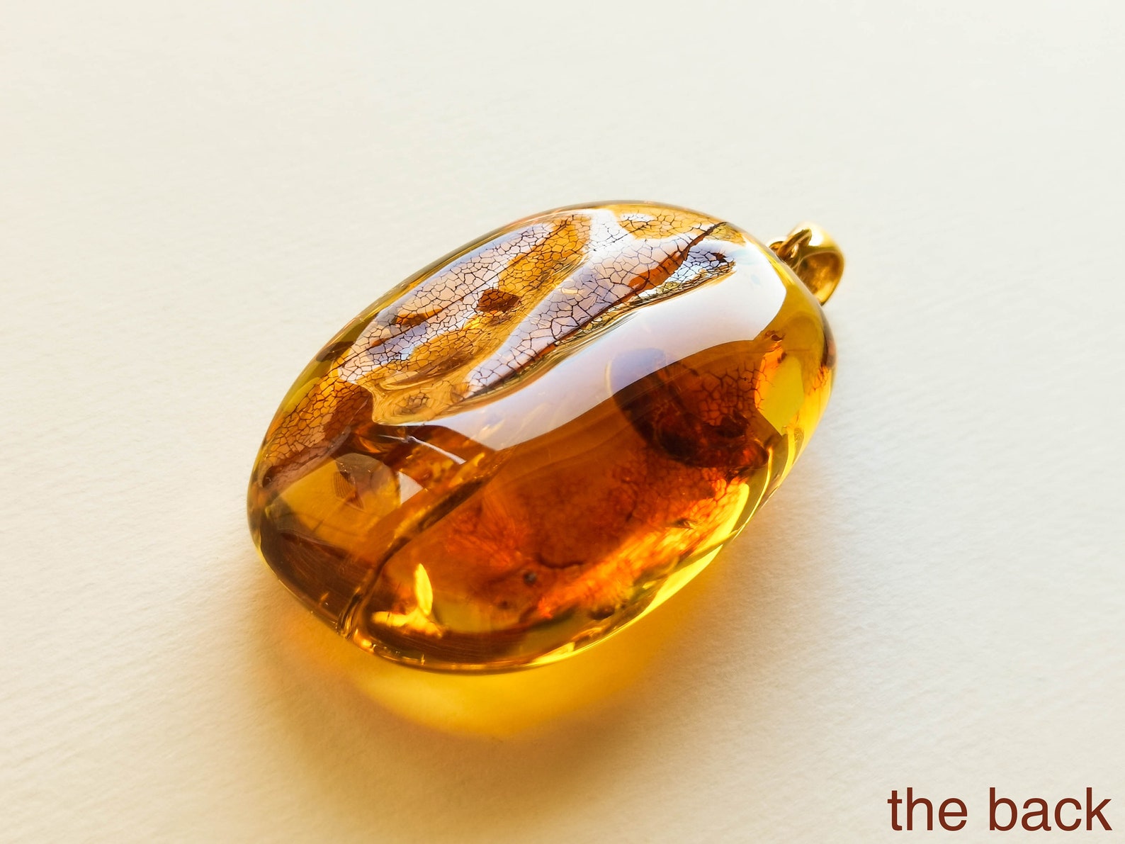 Bright natural amber pendant/ large amber pendant/ clear amber | Etsy