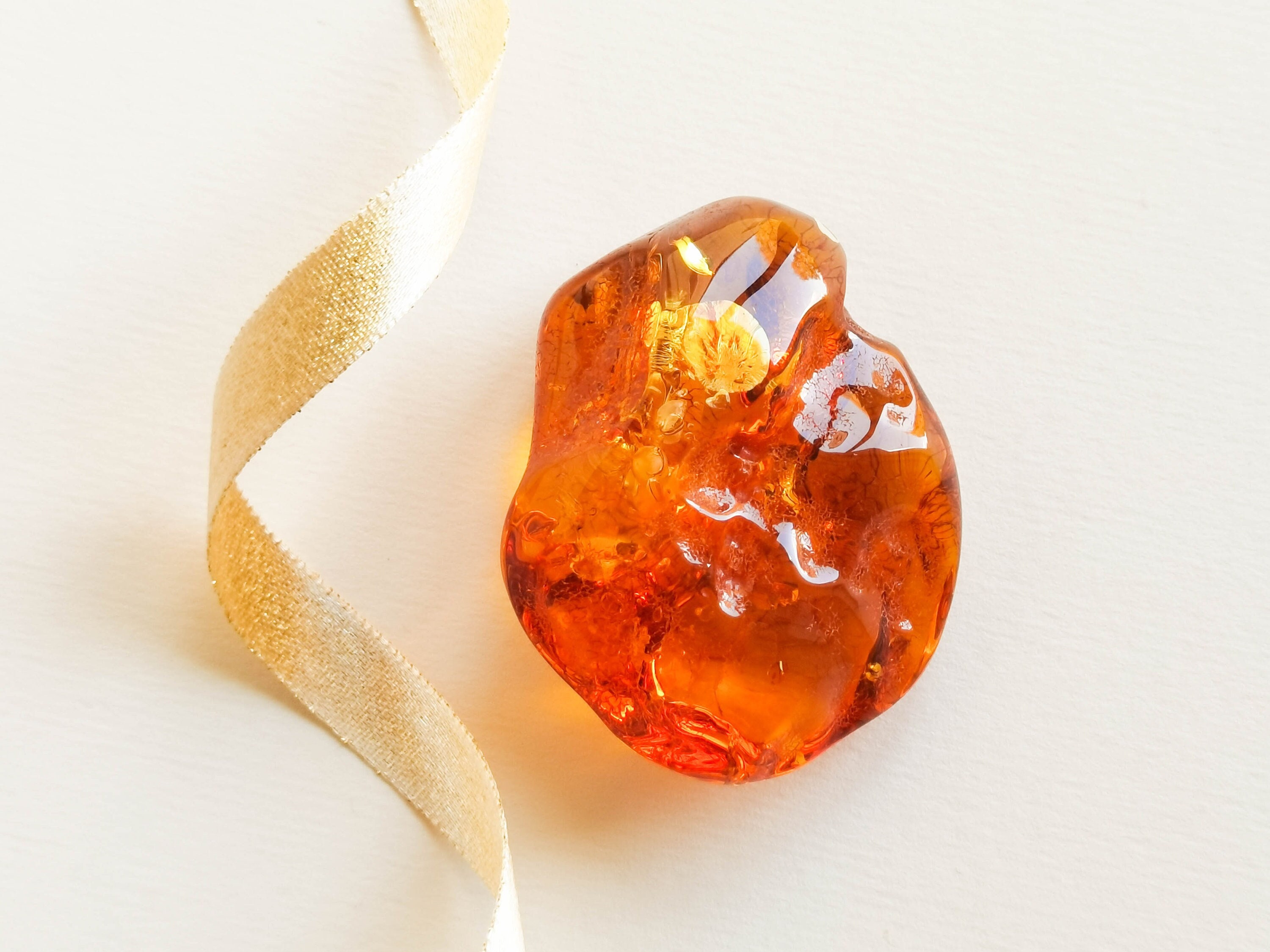 Wow Royal Cognac Color Amber Memorabilia Stone Home Decor - Etsy