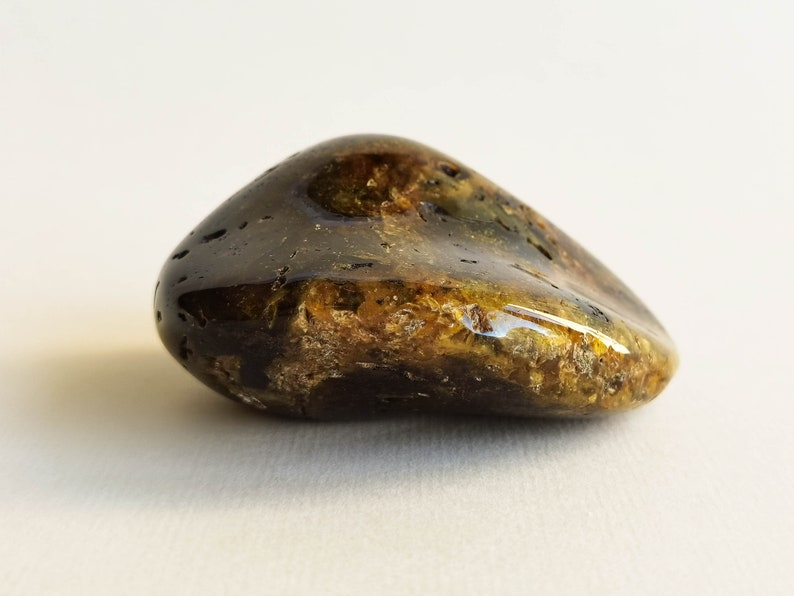 Full Natural Oval Shape Amber Souvenir Stone, Large Original Shape ...