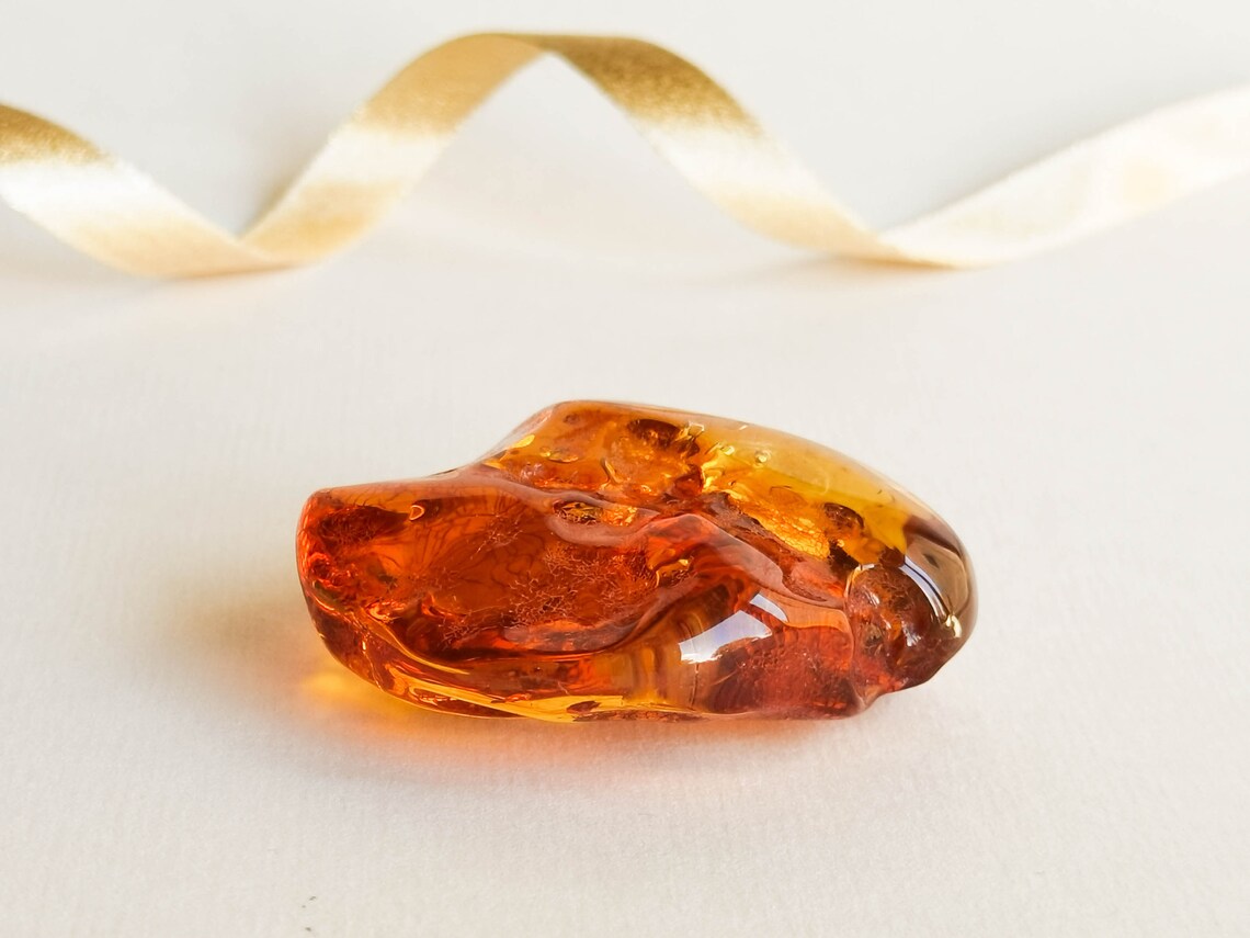 Wow Royal Cognac Color Amber Memorabilia Stone Home Decor - Etsy