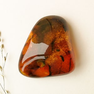 Clear Natural Amber Resin Souvenir, Home Decor Genuine Amber Gemstone ...
