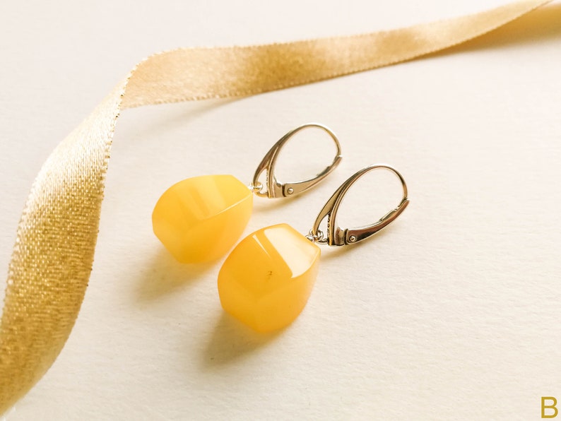 Rectangle Shape Natural Amber White Butterscotch Color - Etsy