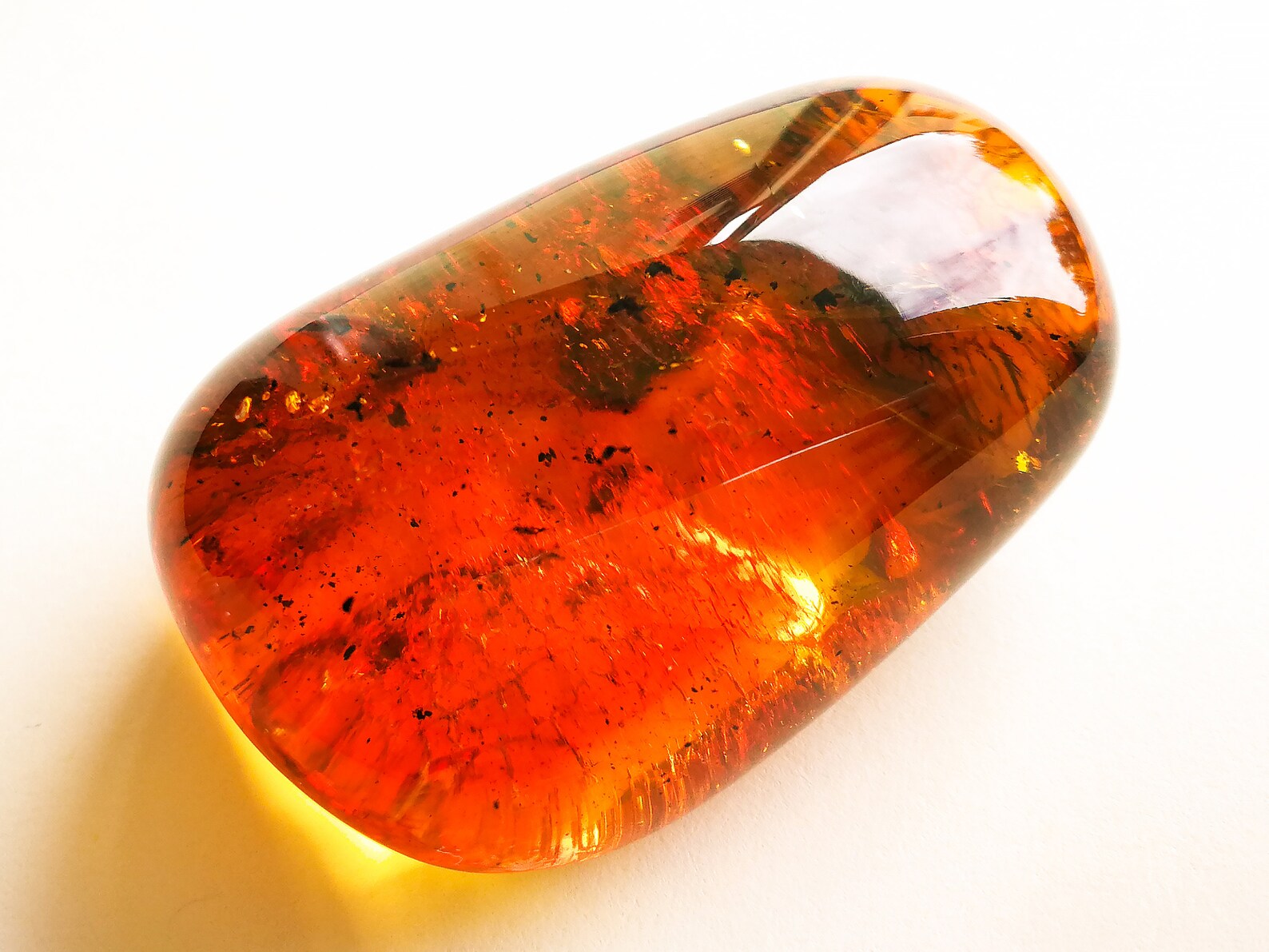 Clear & shiny golden amber stone insects decoration amber | Etsy