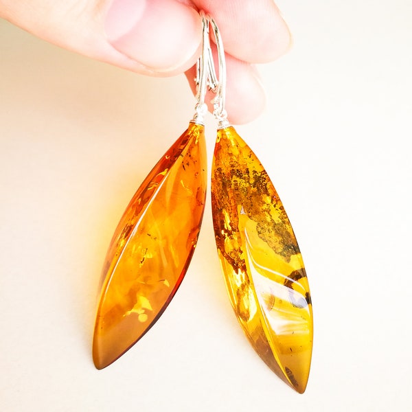 Almond Earrings - Etsy