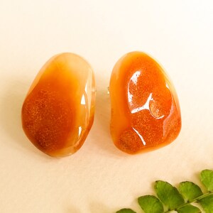 Natural Baltic Amber Bright Yellow Color Triangle Shape Post | Etsy