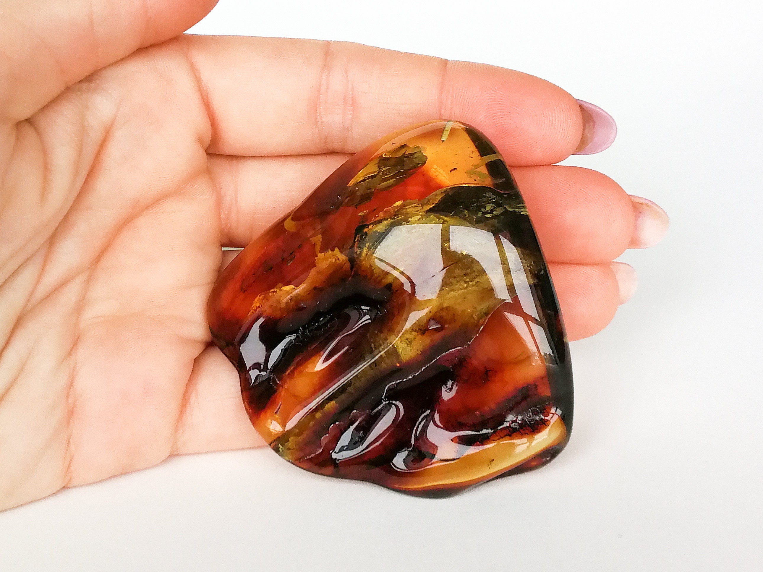 Clear Natural Amber Resin Souvenir Home Decor Genuine Amber | Etsy