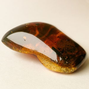 Clear Natural Amber Resin Souvenir, Home Decor Genuine Amber Gemstone ...