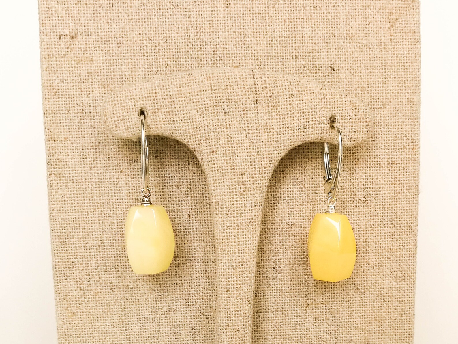 Rectangle Shape Natural Amber White Butterscotch Color - Etsy