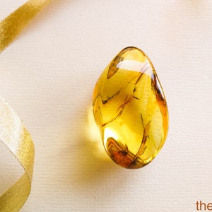 Cognac Color Genuine Amber Stone Souvenir, Orange Color Home Decor ...