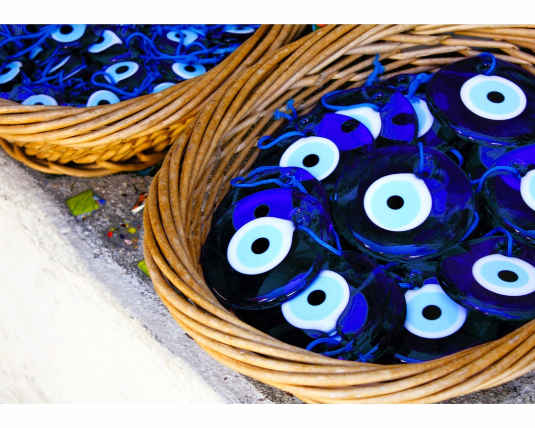 Lucky Evil Eye Wall Decor,turkish Evil Eye,greek,evil Eye Wall Hanging ...
