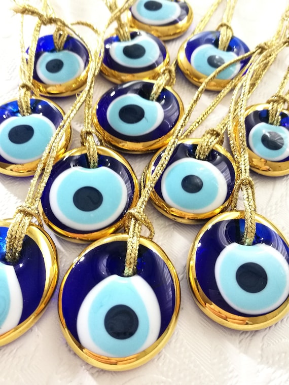 Middle Eastern Collectibles 10 Pieces Turkish Greek Evil Eye Nazar Good ...