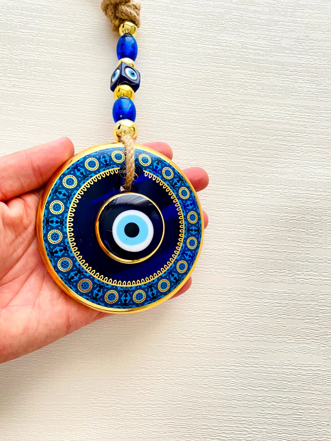 Evil Eye Wall Decor,turkish Evil Eye,unique Gift,evil Eye Wall Hanging ...