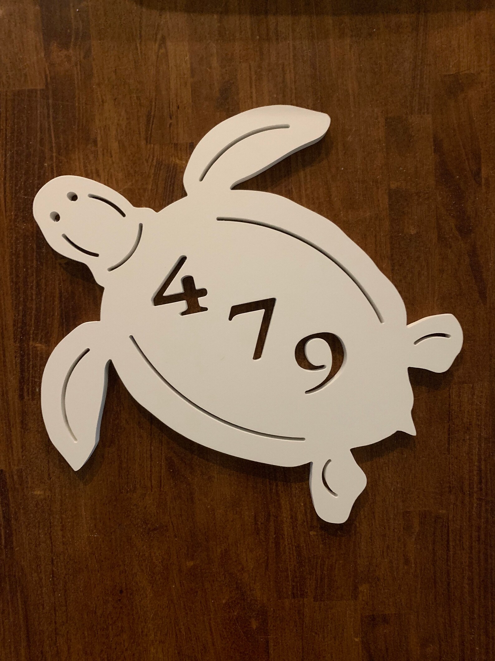 House Number Plaque Turtle Plaque Address Plaque Address - Etsy