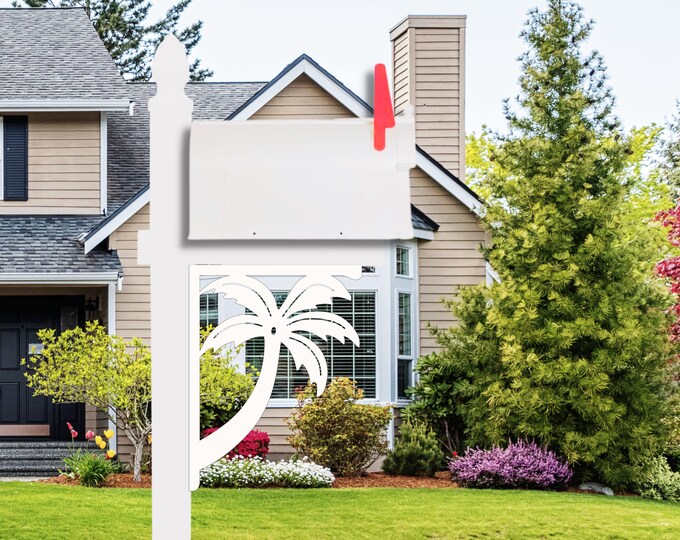 Hand Painted Mailboxes Tropical Beach Coastal, Coral, Waves ...