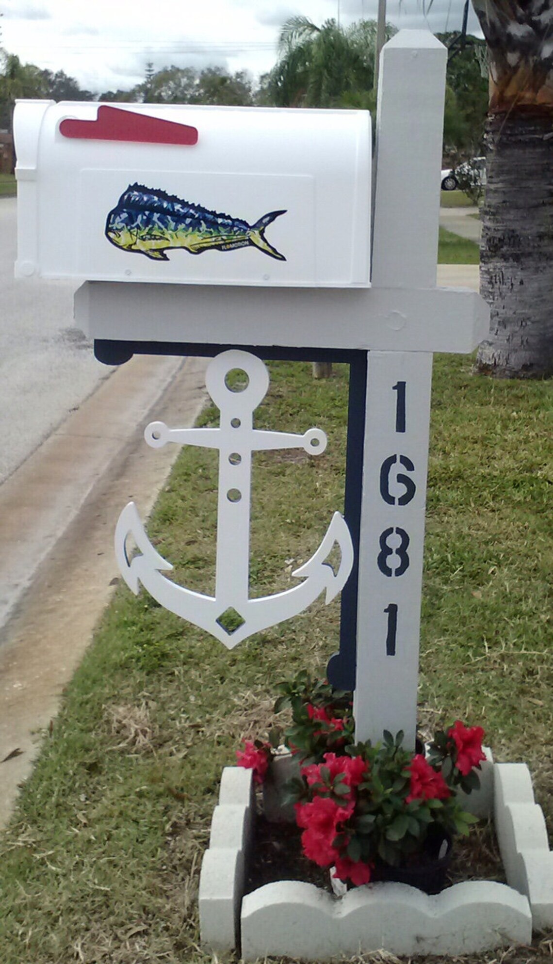 Mailbox Bracket Anchor Large 16x21 Inch Custom Mailbox - Etsy