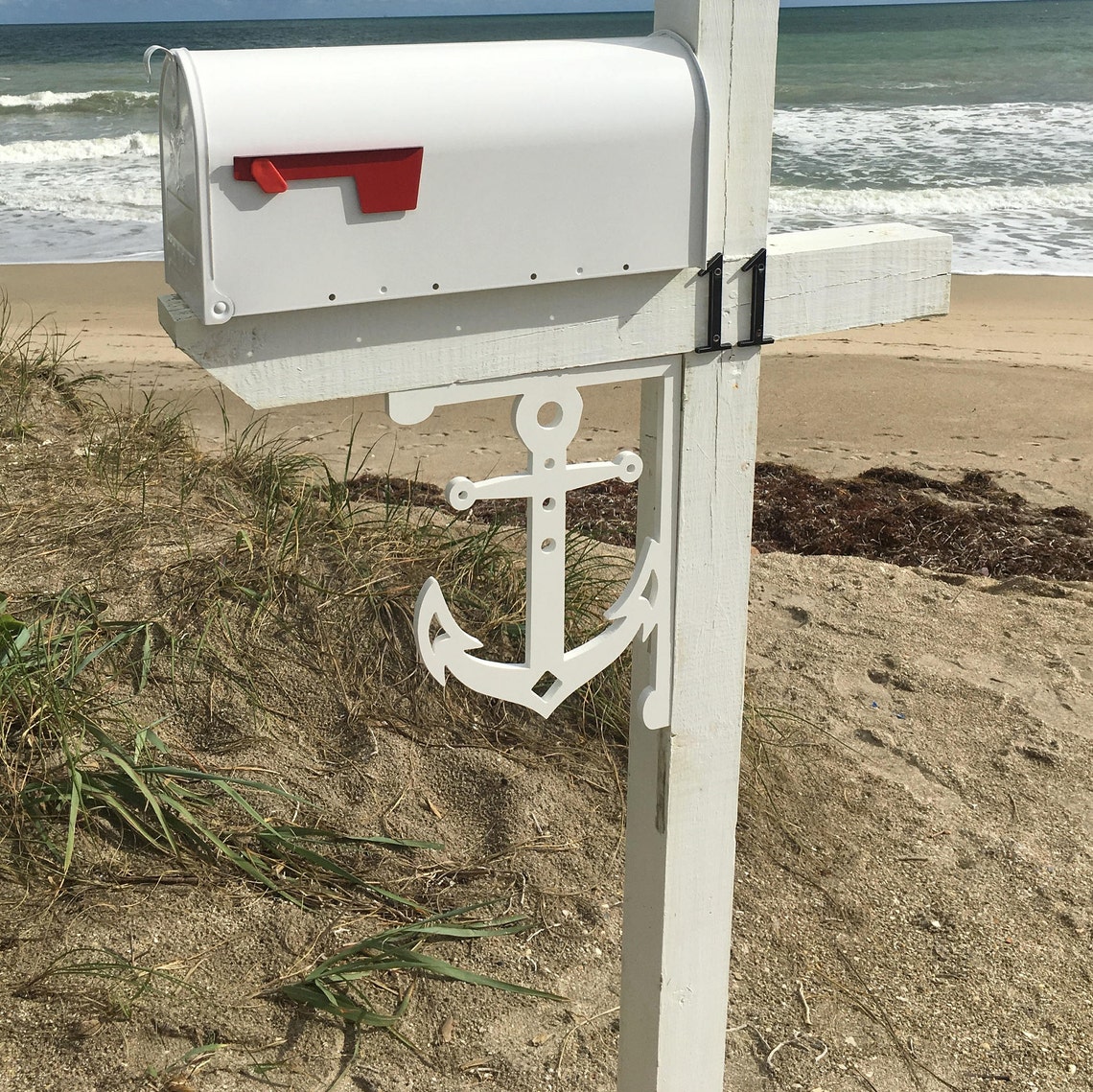 Mailbox Bracket Anchor Medium 12x16 Inch Custom Mailbox - Etsy
