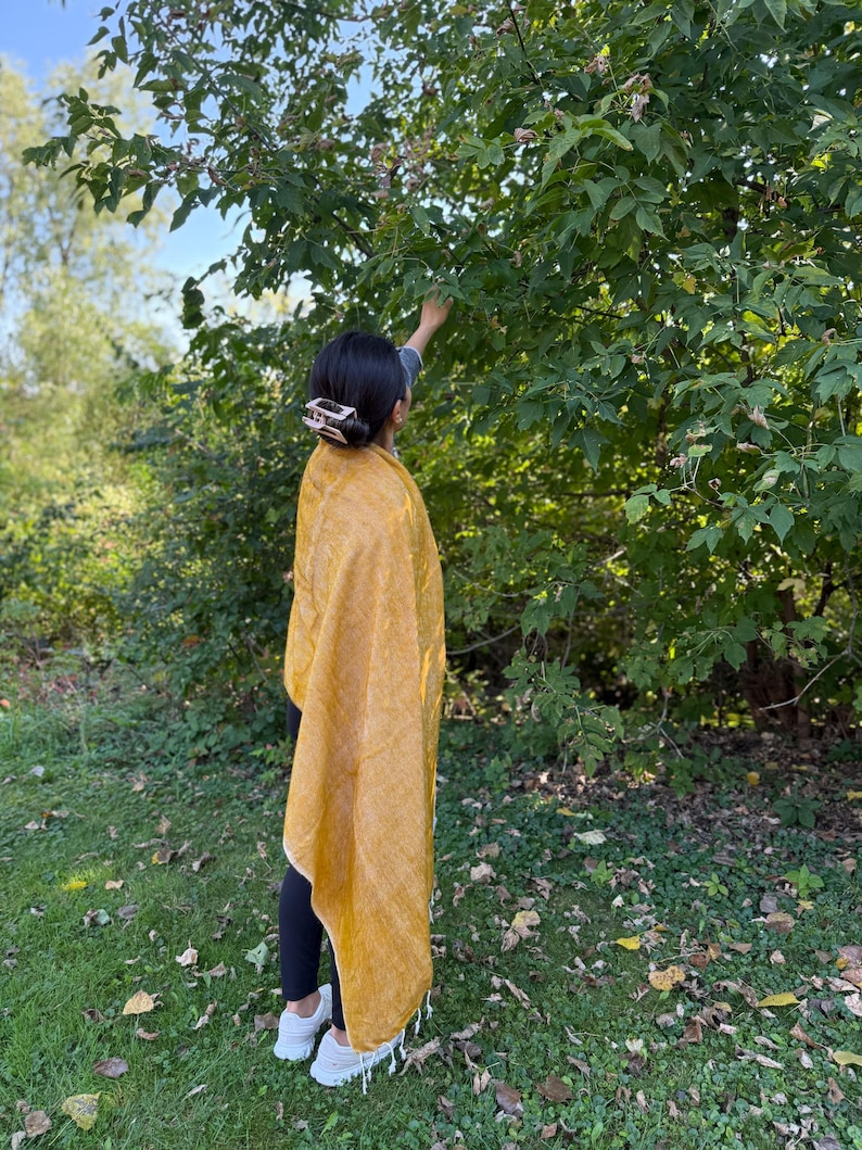 Handmade Himalayan Yak Wool Shawl Scarf: Soft Meditation Wrap (75"x31") - Etsy
