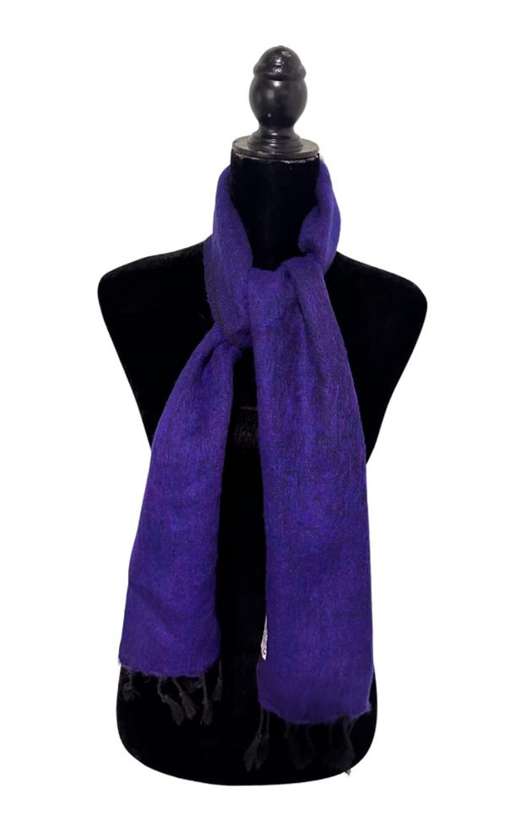 Handmade Himalayan Yak Wool Scarf: Soft Warm Muffler (58"x11") - Etsy