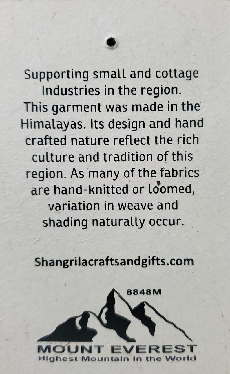 Himalayan Sherpa Wool Hand Knitted Hat, Fleece Lining, Warm Wool Hat ...