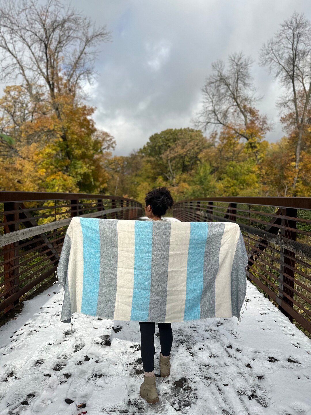 Handmade Himalayan Yak Wool Shawl: Soft Meditation Wrap (75"x31") - Etsy