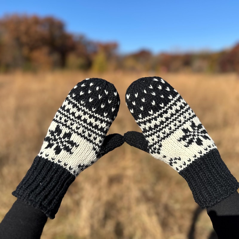 Wool Mittens - Etsy
