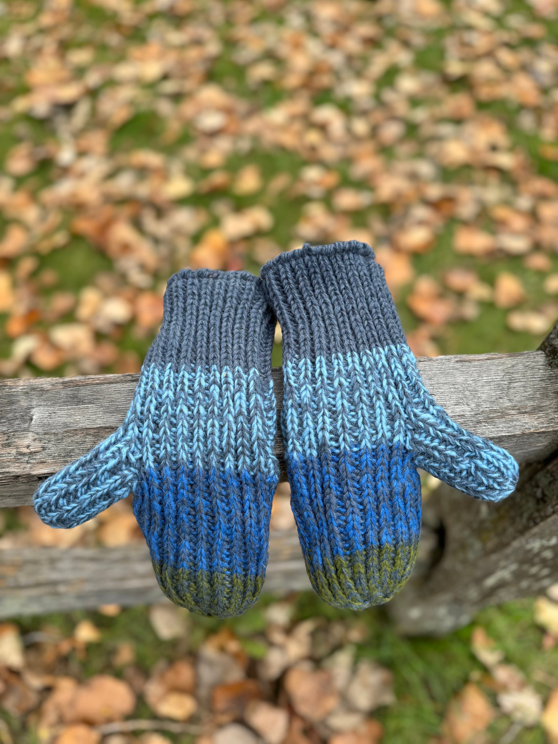 Himalayan Sherpa Wool Hand Knitted Mitten, Fleece Lining, Warm Wool ...