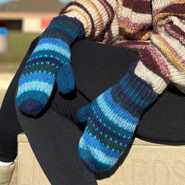 Wool Mittens - Etsy