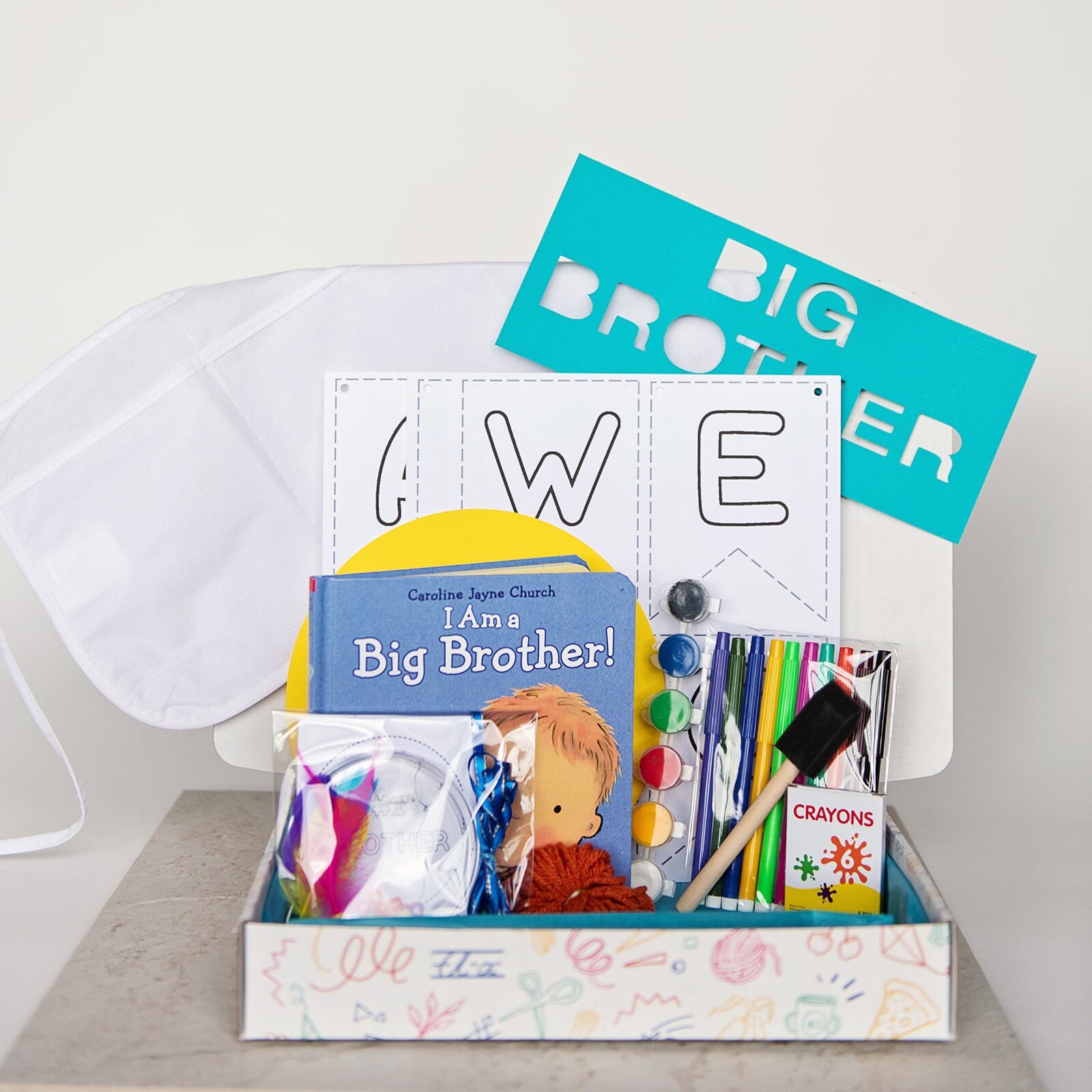 Exclusive Artwork Printable Sticker Kit Big Brother SIBLING ADD ON for ...