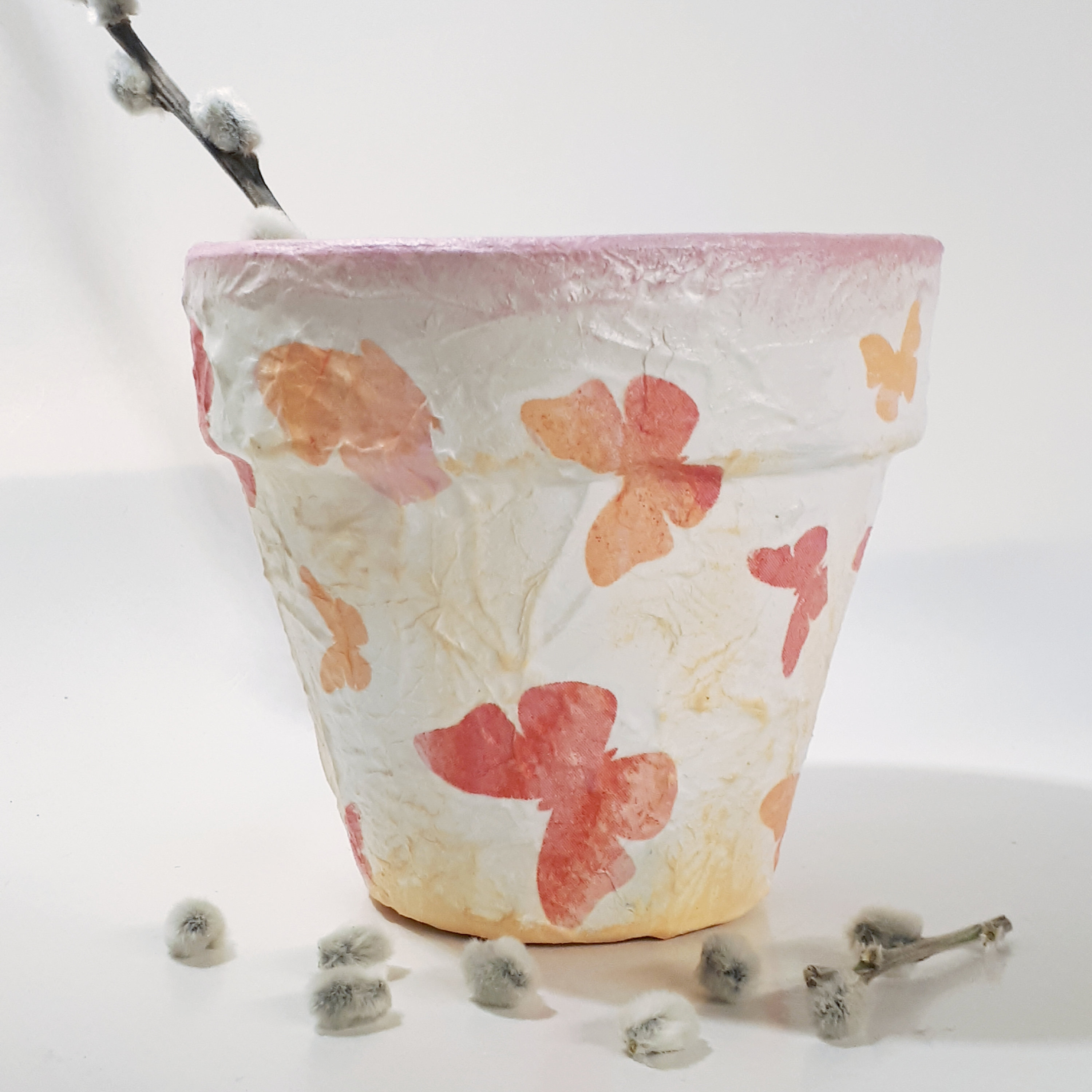 Butterfly Planter Flower Pot Garden Decor Centerpiece | Etsy