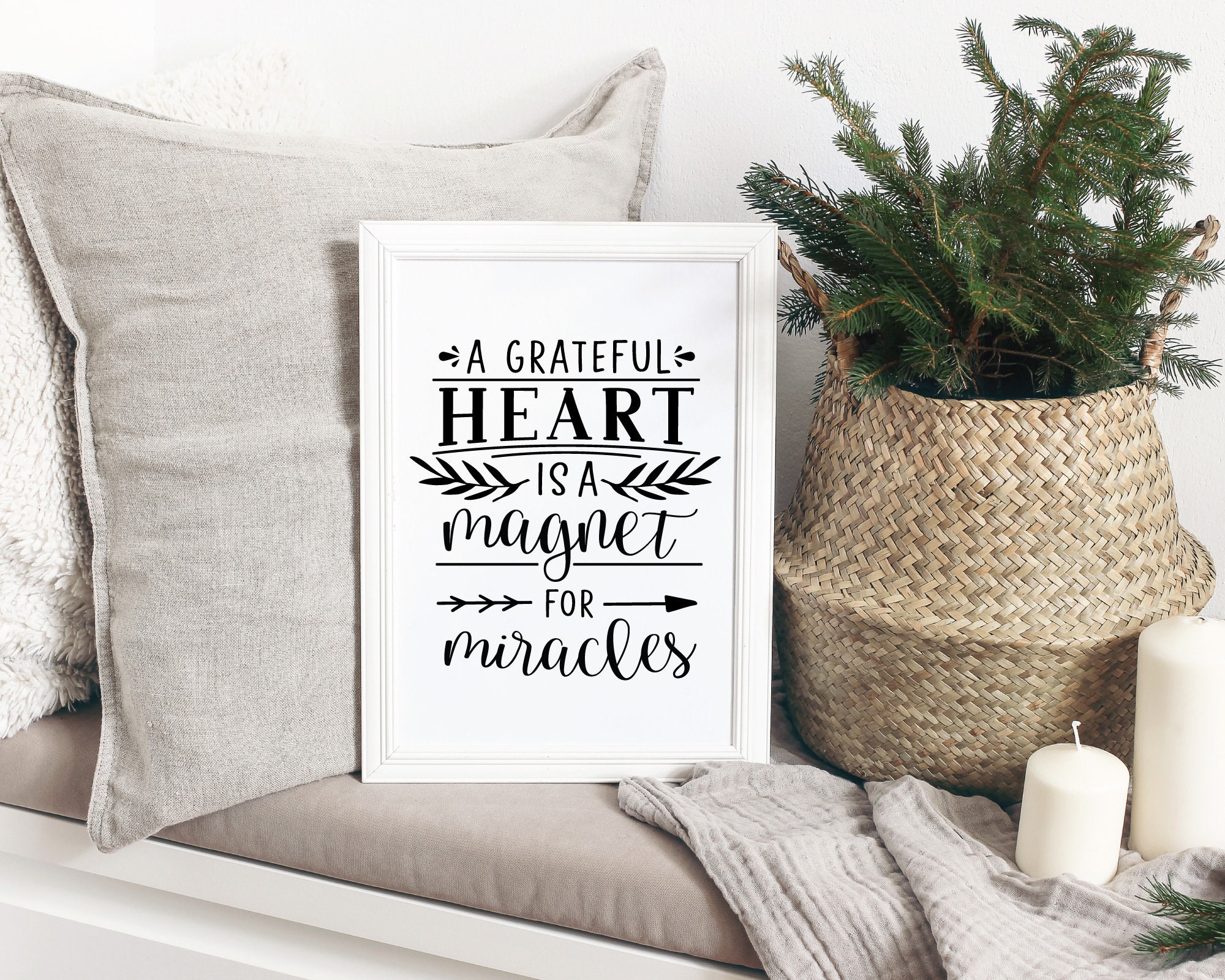 Gratitude Reminder Quote SVG Cut File Bundle Deal | Cut File for Cricut ...
