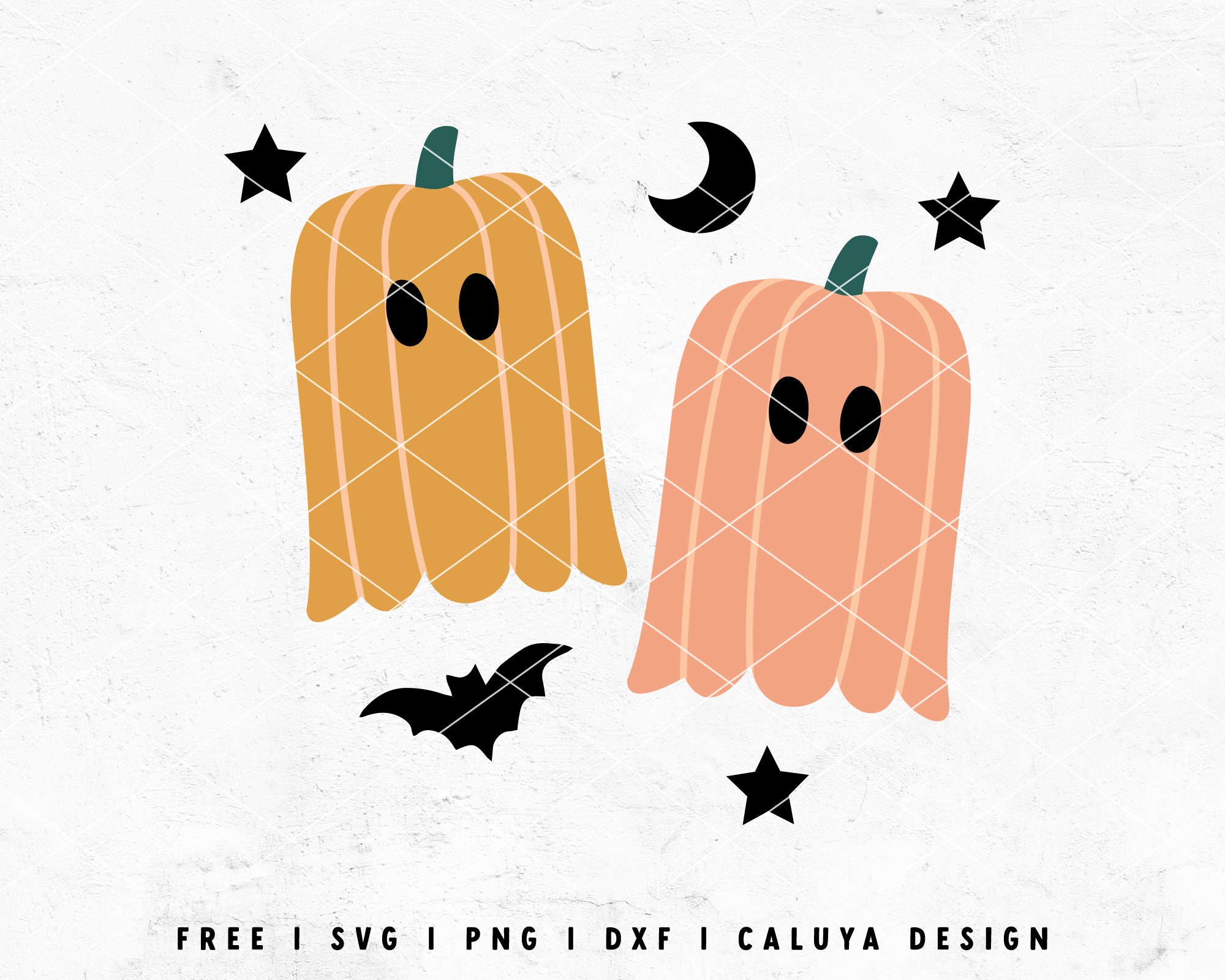 Cute Halloween SVG Cute Ghost SVG Halloween Pumpkin SVG - Etsy