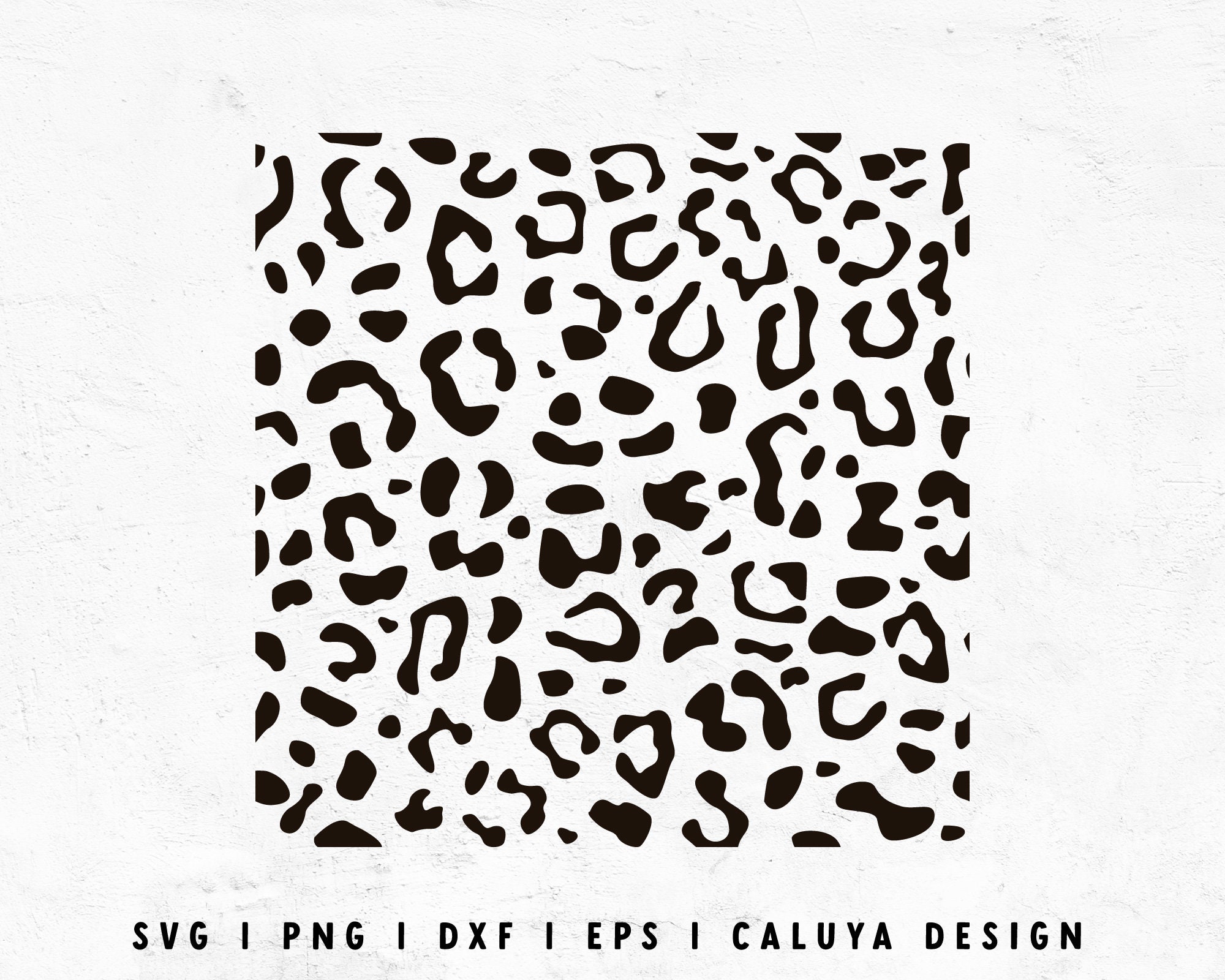 Leopard Print Svg | Leopard Pattern SVG | Animal Pattern SVG | Cheetah ...