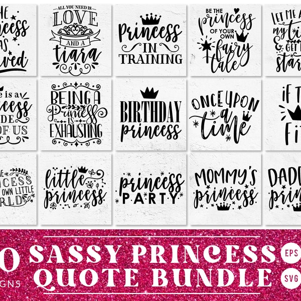 Princess Quote - Etsy