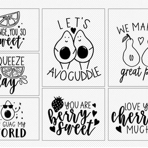 Funny & Cute Quote SVG Cutting File Bundle for Cricut, Cameo Silhouette ...