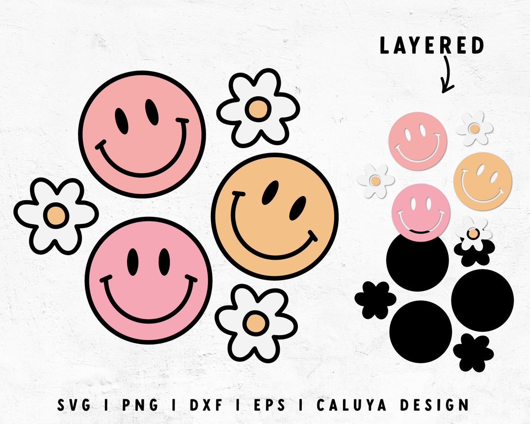 Groovy Smiley Face SVG Hippie SVG Retro 70s SVG Layered - Etsy Groovy Smiley Face SVG Hippie SVG Retro 70s SVG Layered - Etsy