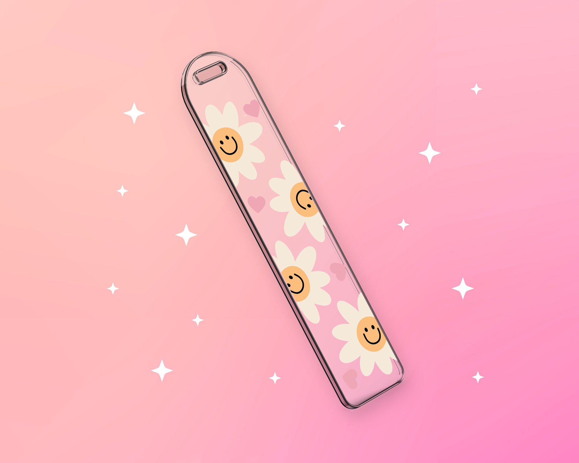 Bookmark Template SVG | Retro Daisy SVG, Floral Daisy SVG, Acrylic ...