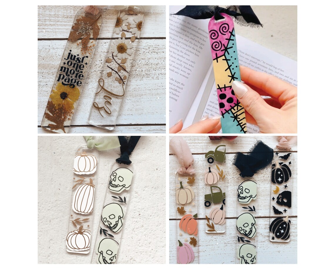 Craft Blank Acrylic Blank Acrylic Bookmark Craft Supply - Etsy