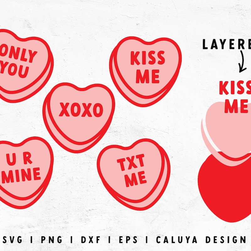 Sweethearts Candy Logo - Etsy