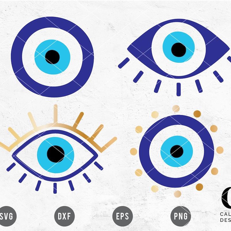 Evil Eye Svg - Etsy