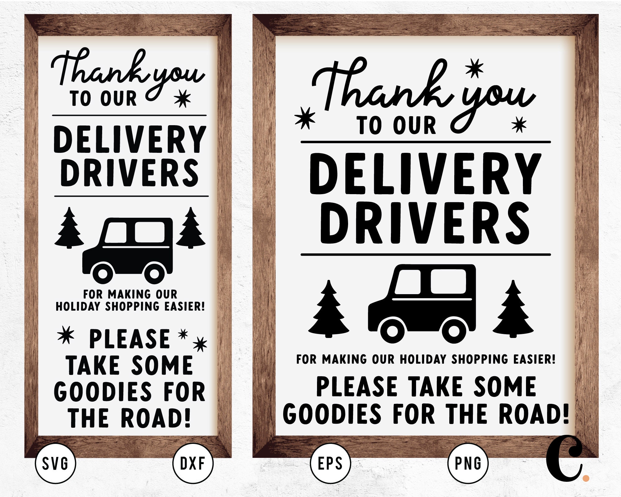 Delivery Driver SVG Package Delivery SVG Delivery Driver - Etsy